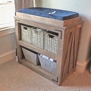 DIY Changing Table For Your Nursey