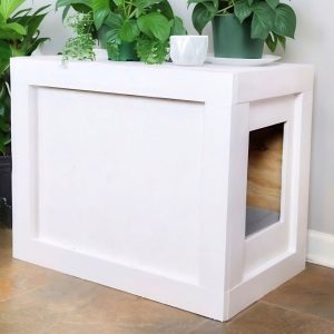How to Make a DIY Litter Box Enclosure