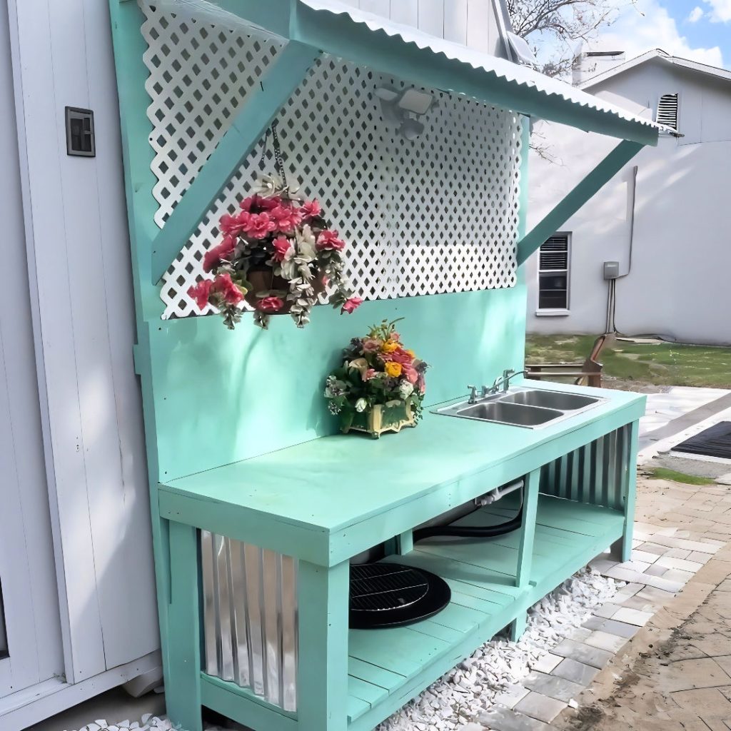 Build Your Own DIY Outdoor Sink
