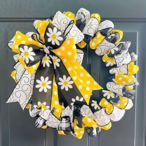 How to Make a Ribbon Wreath for Every Occasion