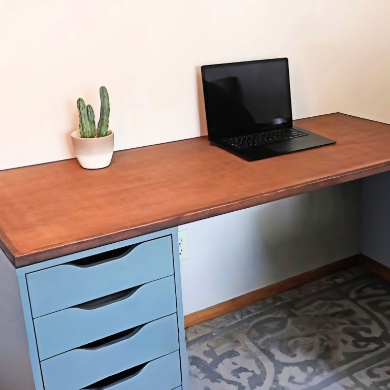 Build a DIY Plywood Desk