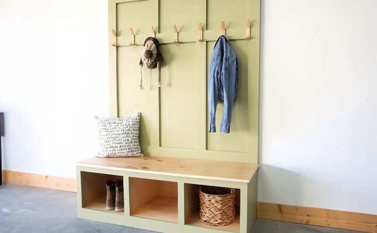 Building a DIY Hall Tree from Scratch