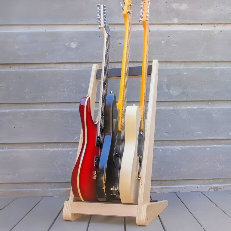 Homemade DIY Guitar Stand