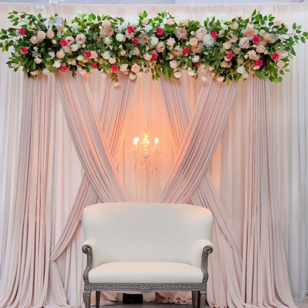 DIY Wedding Backdrop You Can Make at Home