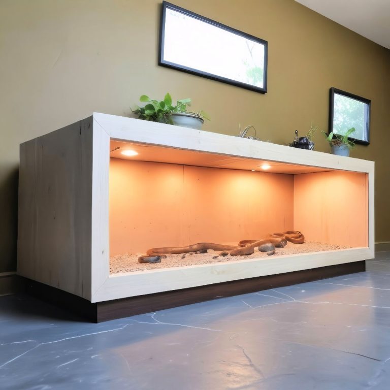 Homemade DIY Snake Enclosure