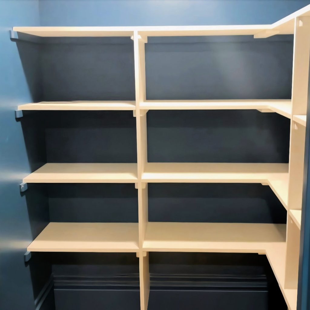 Simple DIY Closet Shelves from Scratch