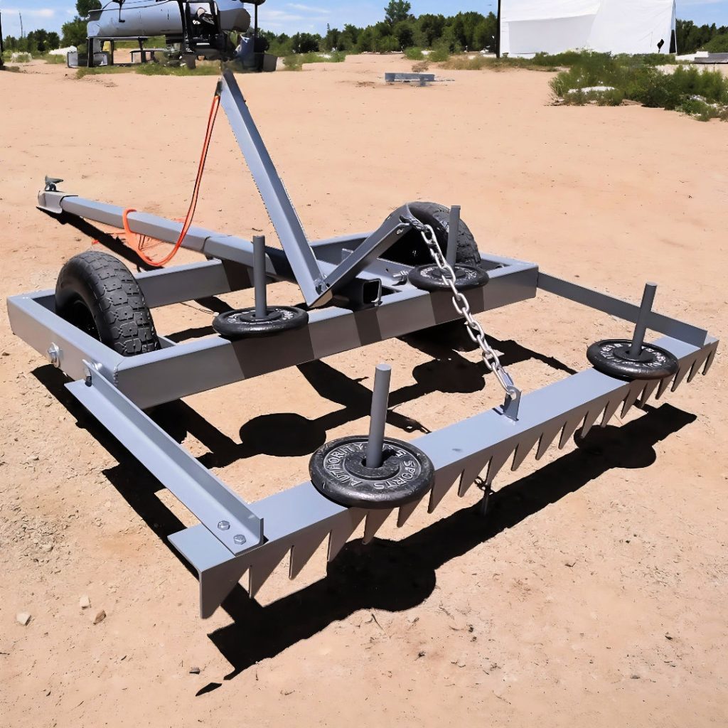 Homemade DIY Drag Harrow