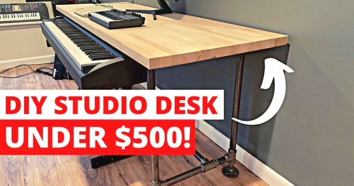 DIY Kids Desk with Free Plans