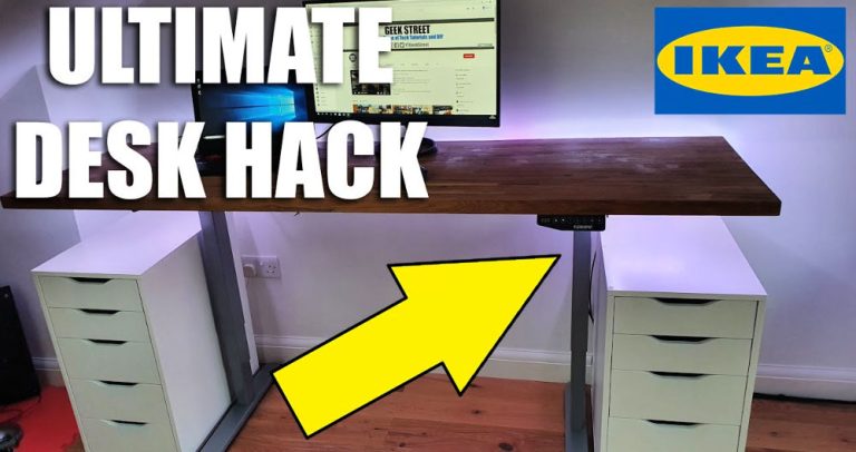 The Ultimate IKEA L-Shaped Desk Hack Guide