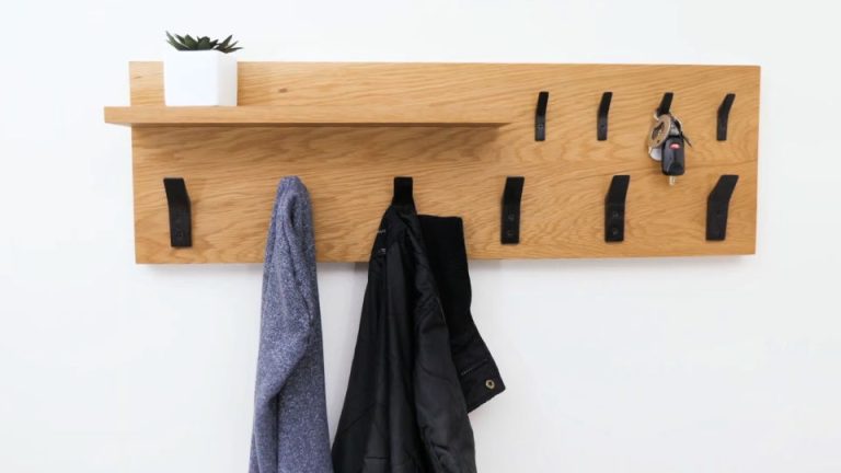 How to Make a DIY Coat Rack