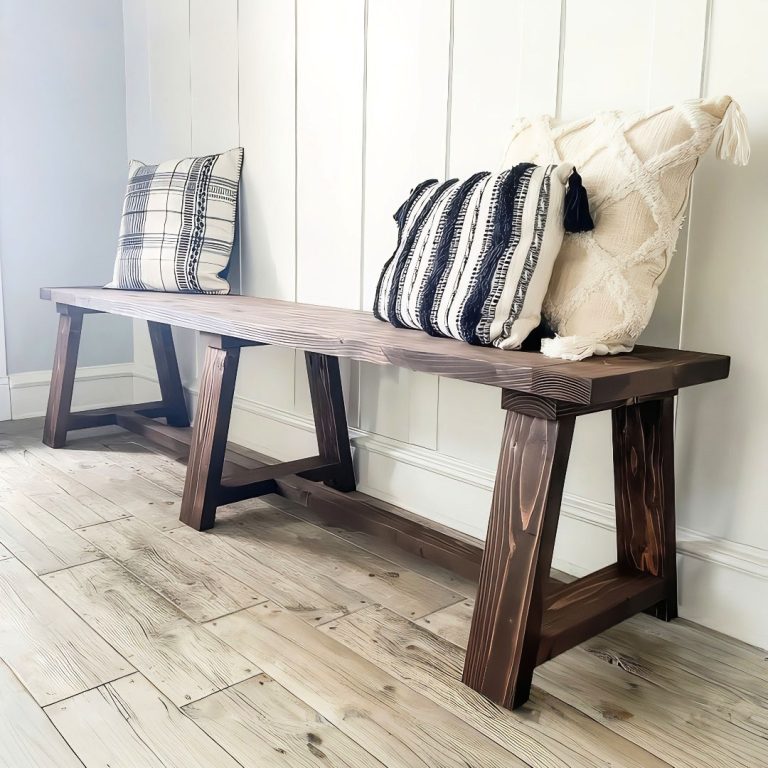 DIY Dining Bench Project for Stylish Dining Room