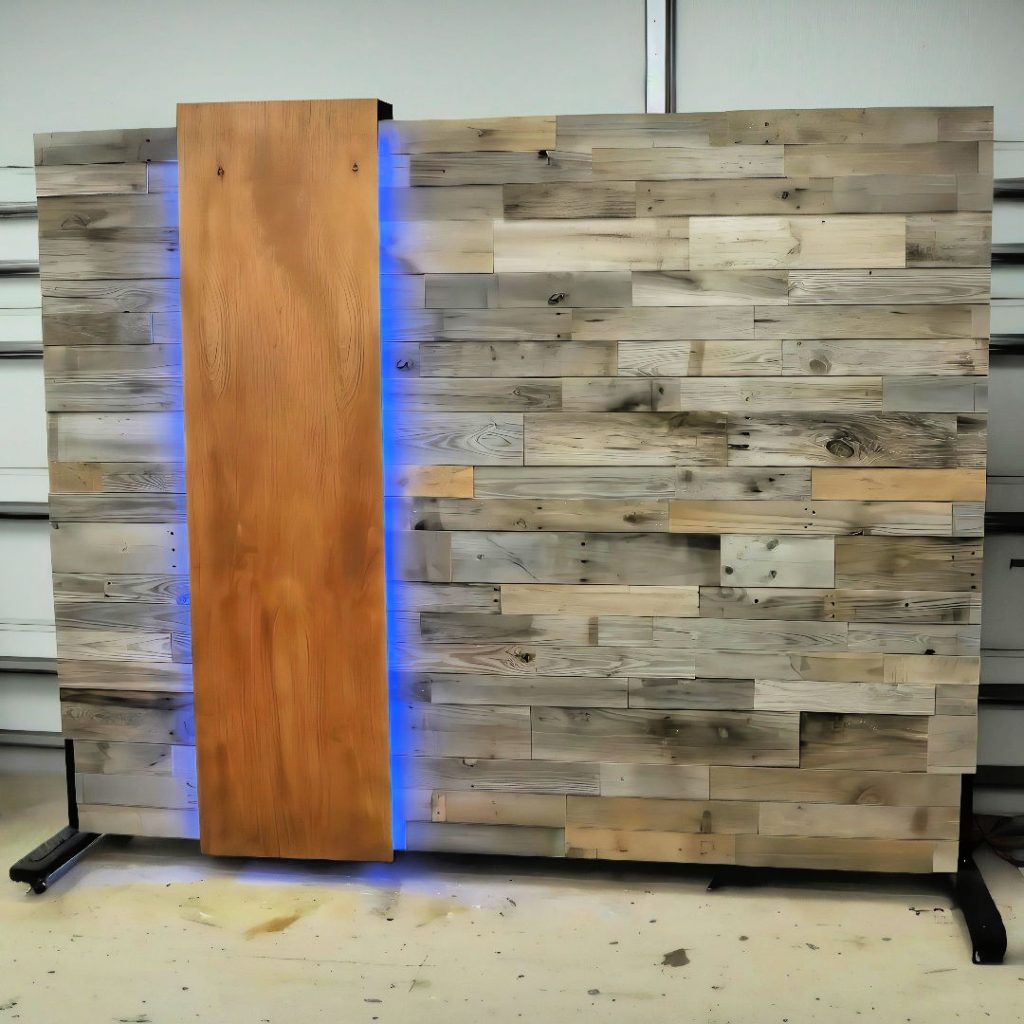 How to Build a Temporary Wall on A Budget