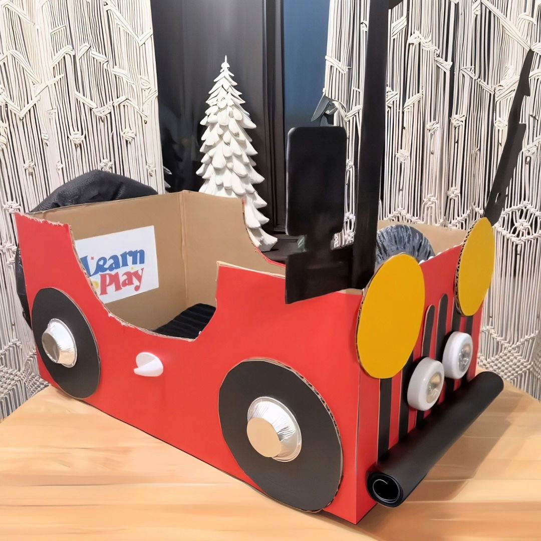 How To Make A DIY Cardboard Car