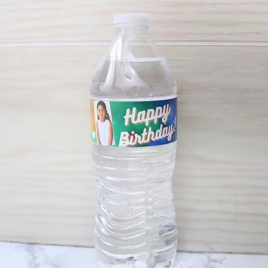 How to Make Water Bottle Labels for Free Using Canva