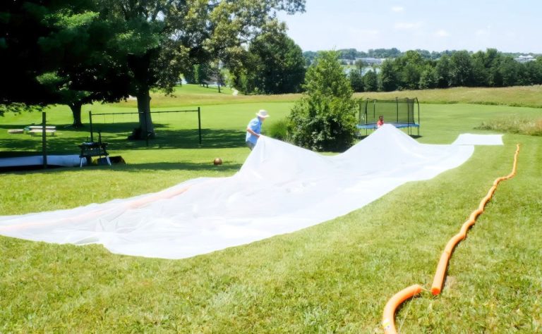 DIY Slip and Slide: My Adventure from Start to Finish