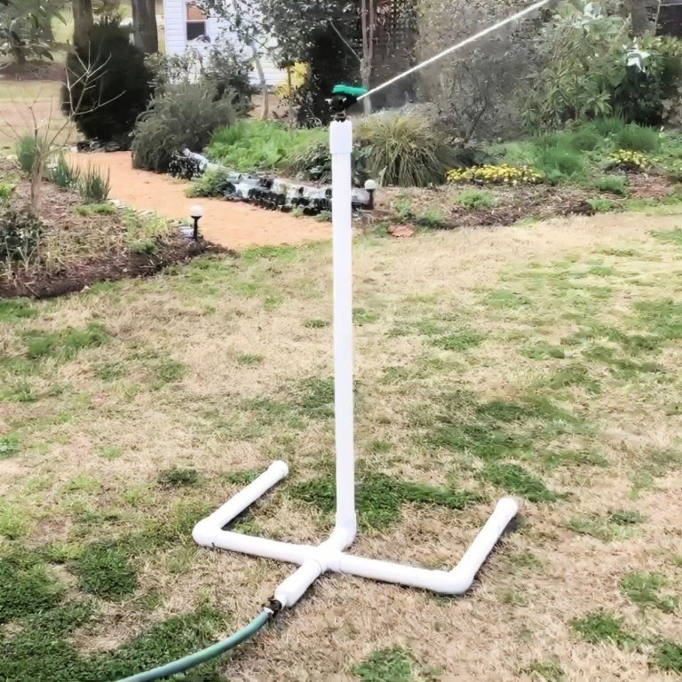 DIY PVC Sprinkler for Garden & Yard