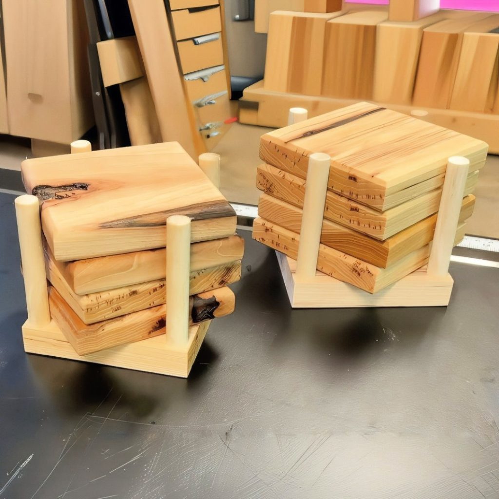 Unique DIY Wood Coasters for Beginners