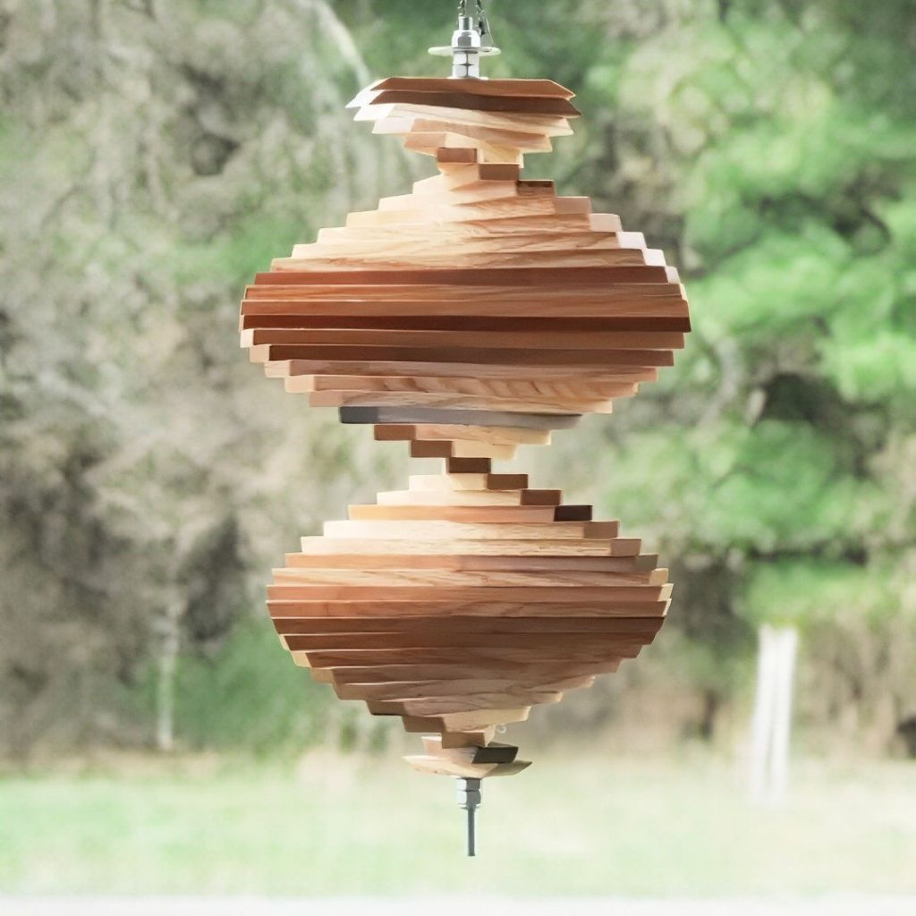 DIY Wind Spinner for Outdoor Decoration
