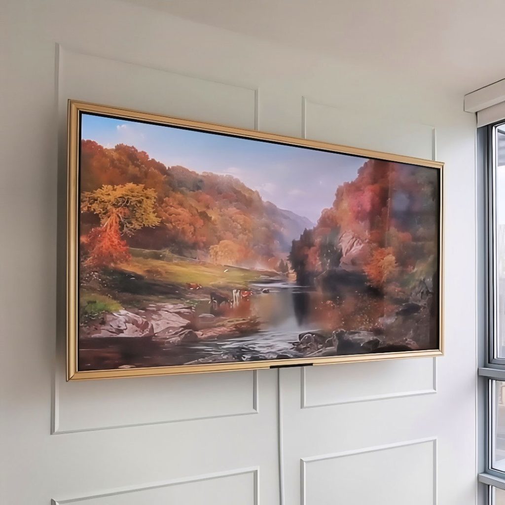 Build a DIY TV Frame for a Custom Look